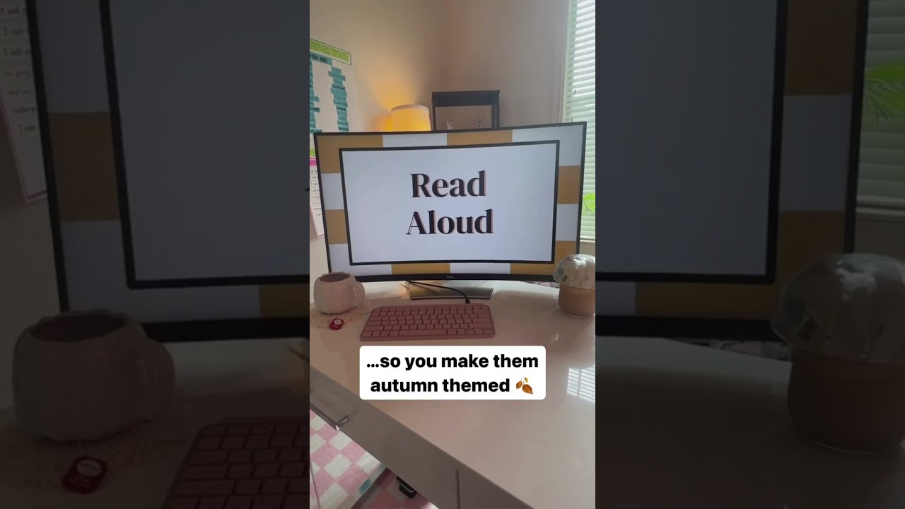 Autumn Classroom Slides | Daily Teaching Slides with Fall Theme