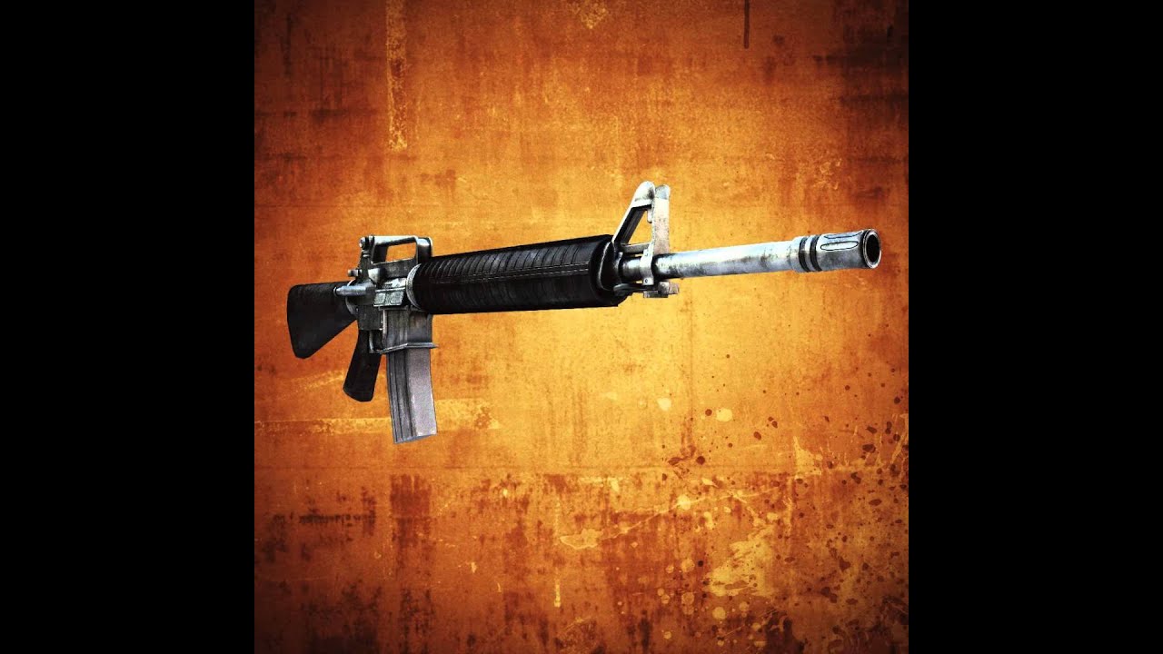 M16 Assault rifle 3D model from CGTrader.com