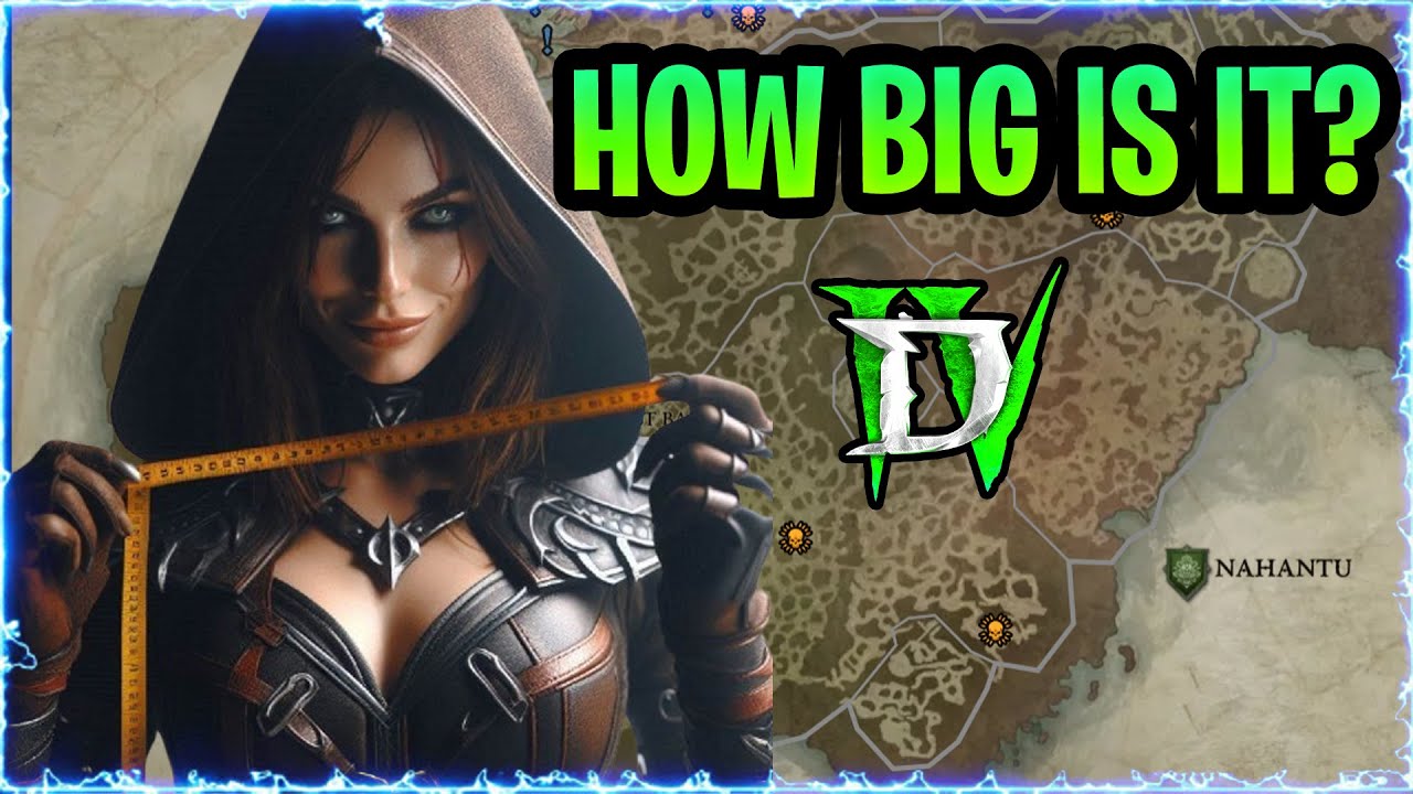 Diablo 4 Vessel Of Hatred How big is the Map? Testing How long from Corner to Corner