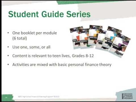 NEFE High School Financial Planning Program Webinar