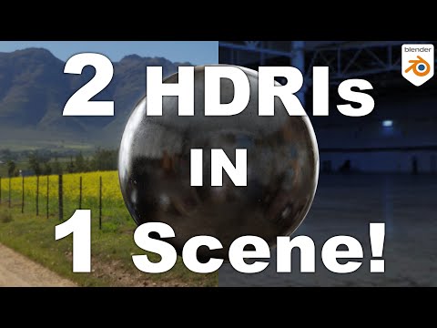 Use Two HDRIs in your Blender Scene