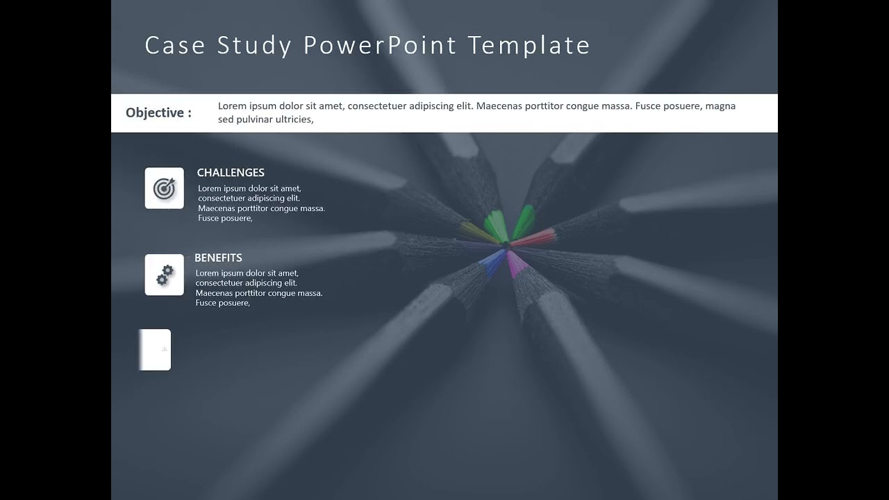 Animated Case Study 15 PowerPoint Template