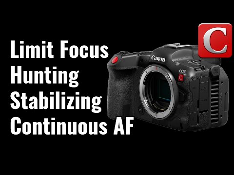 Canon R5C: Stabilizing continuous AF (5077C002)