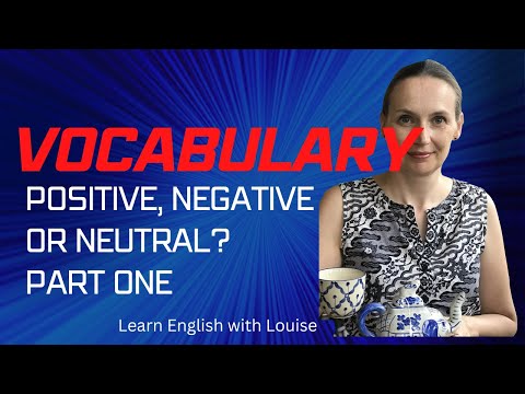 Positive, Negative or Neutral? Part one