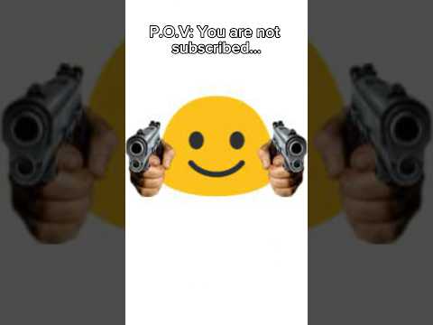 😡💀POV: YOU ARE NOT SUBSCRIBED…😡🤯💀😭😂#awesomesauce #funny #trending #memes #shorts #meme #fyp
