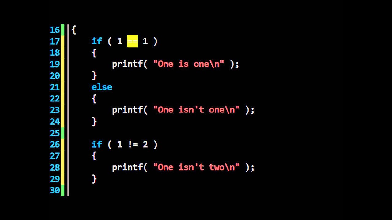 C Program Flow Control: Computer Programming 3: 24HourAnswers Tutorials
