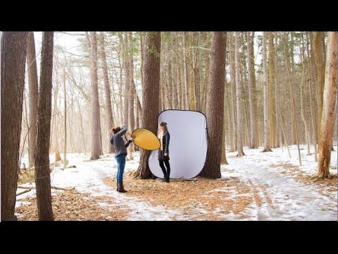 ProMaster Pop-Up Background, Portable Studio Backdrop for Lighting Portrait Photography