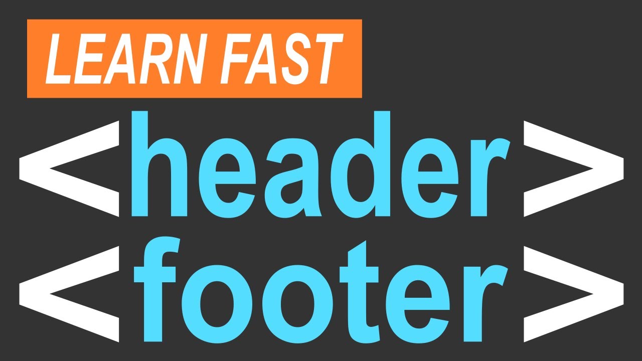 HTML header & footer Tags Tutorial (Semantic Elements): Easy Guide for Beginners