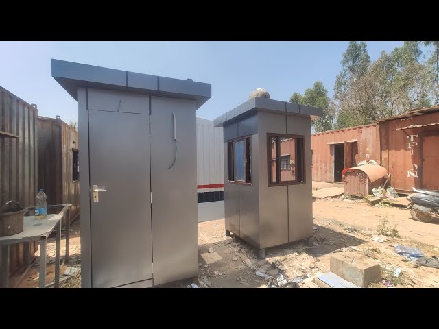 Security Cabins - Outdoor MS Security Cabin Manufacturer from Bengaluru