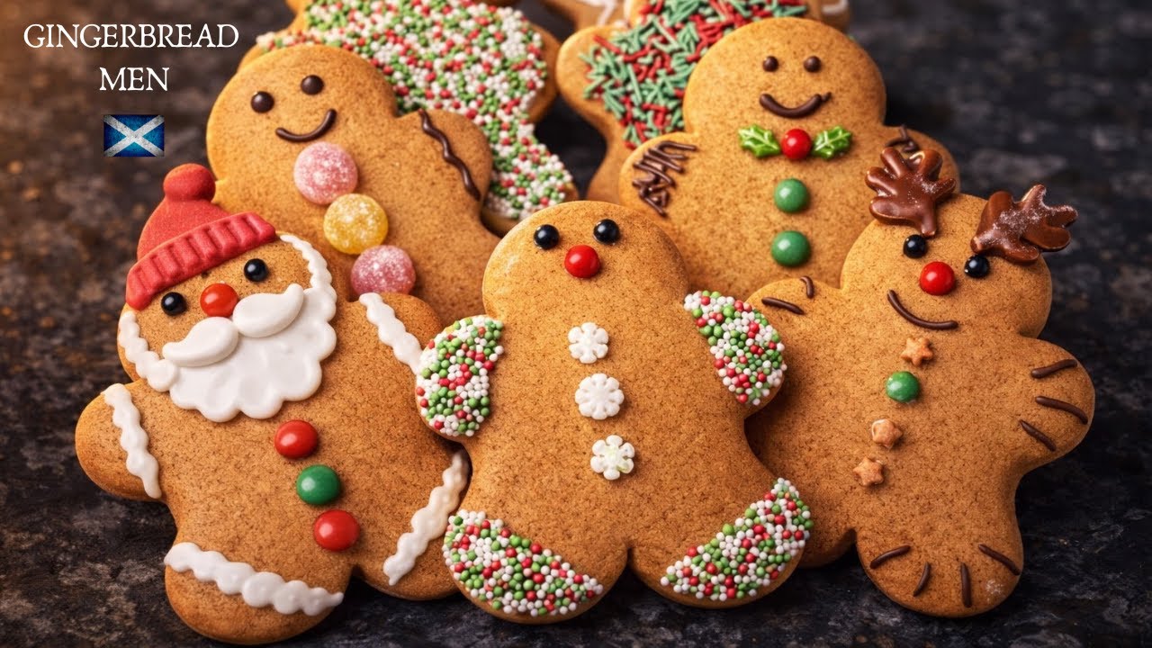 Gingerbread Men | Easy Traditional Recipe :)