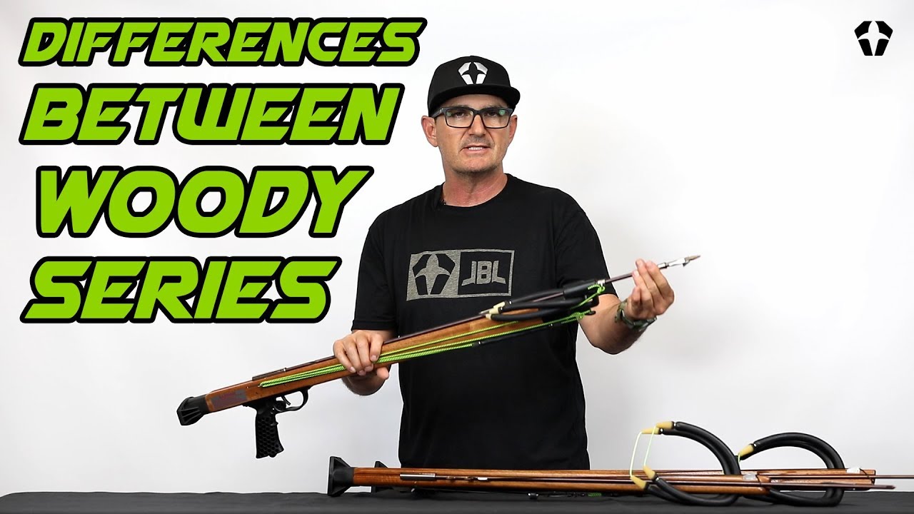 Type's of JBL Woody Spearguns and Differences Between Series