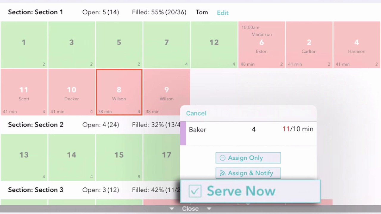 Smart and Simple Table Management