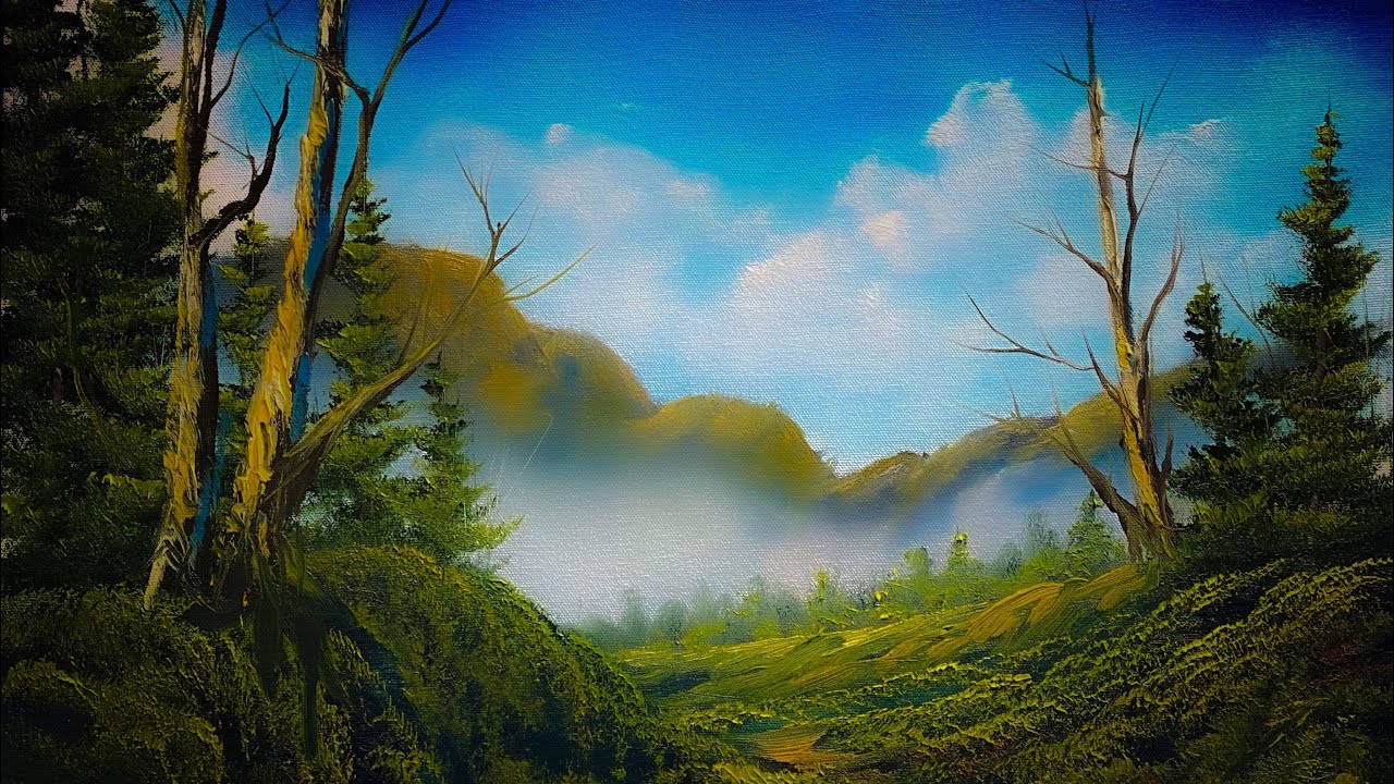 Scenic Valley View | Oil Painting | Paintings By Justin