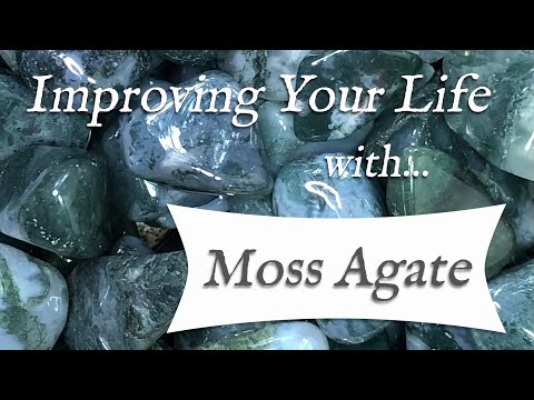 MOSS AGATE 💎 TOP 4 Crystal Wisdom Benefits of Moss Agate | Stone of Contentment