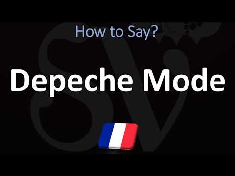 How to Pronounce Depeche Mode in French?