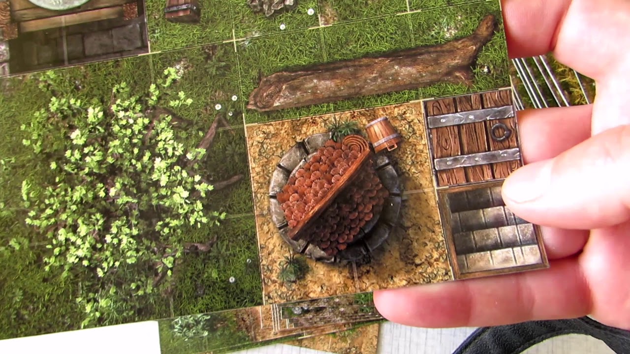 Village Map-Tiles - modular tabletop RPG accessories