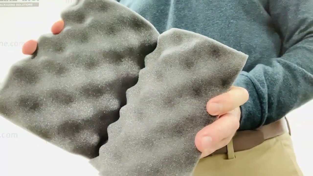 M-LINE quickly explains common packaging foam types