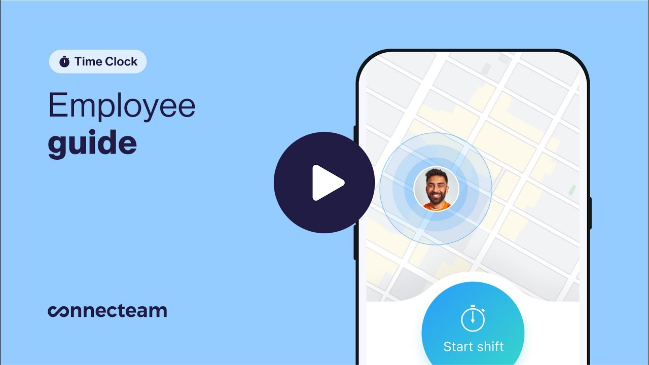 Connecteam | User Guide | How to Utilize the Time Clock