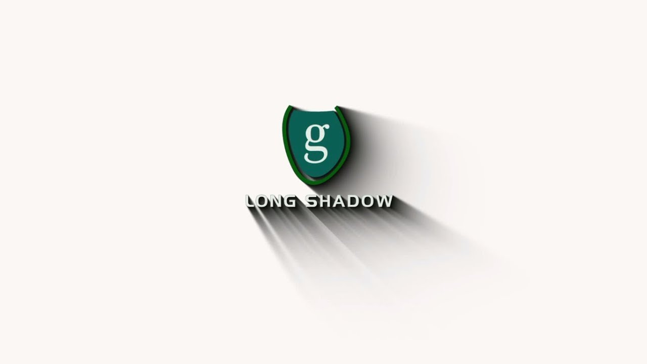 How To Make Long Shadow In After Effect - Any Version | No Script or Plugin | Simple Method