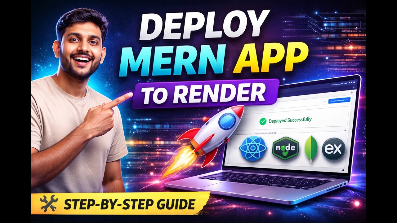 Deploy MERN Stack App on Render 🚀 | Full Stack Deployment Step-by-Step