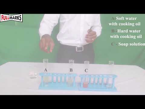 Experiment No. 9 (Cleaning Capacity of Soap in Hard and Soft Water ...