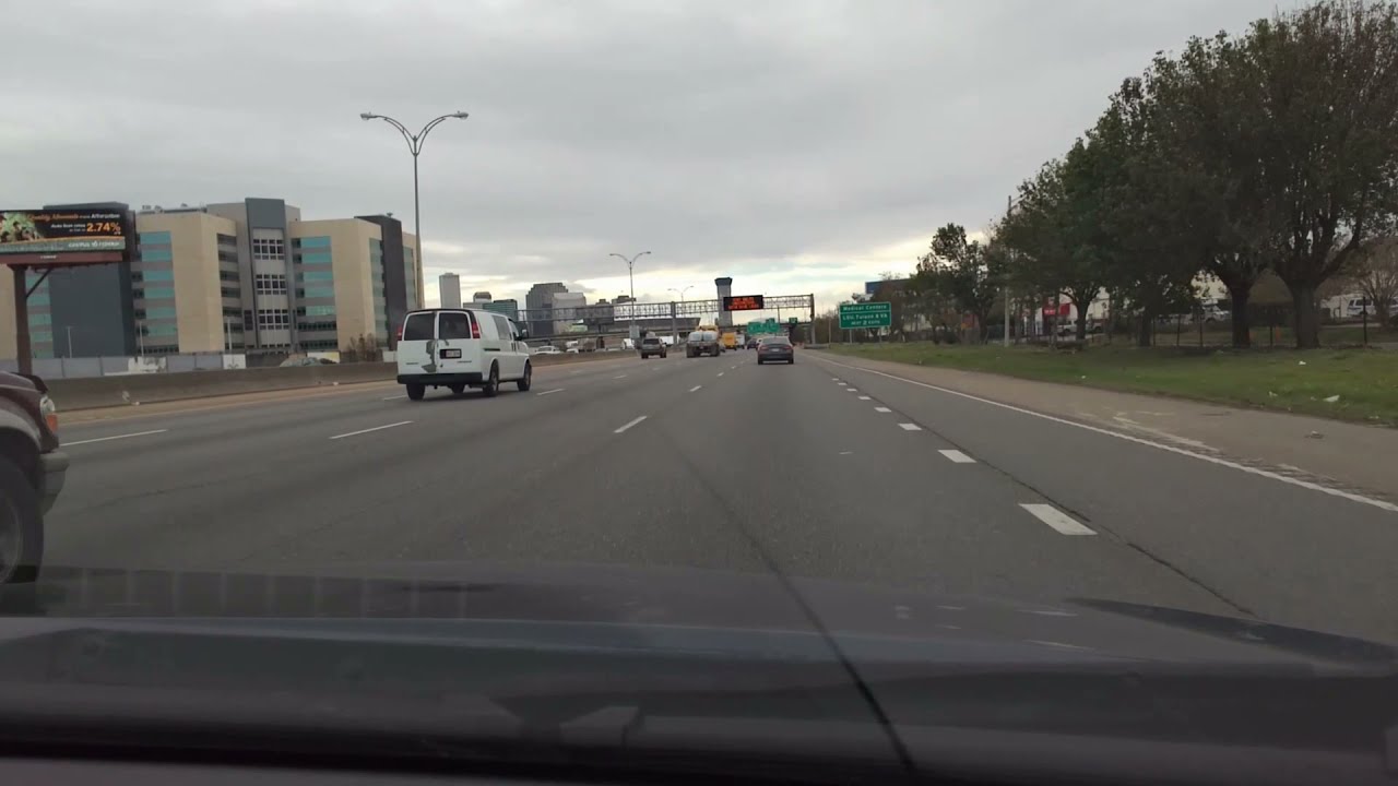 A skyline view of Downtown New Orleans