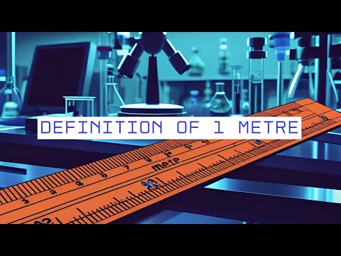 Units & Measurements - SI definition of 1 metre