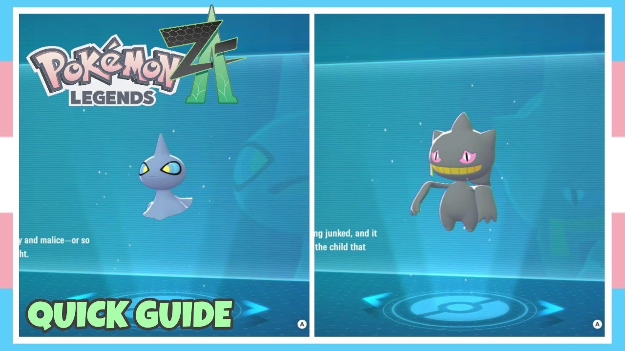 How To Evolve Shuppet Into Banette In Pokemon Legends ZA | Quick Guide