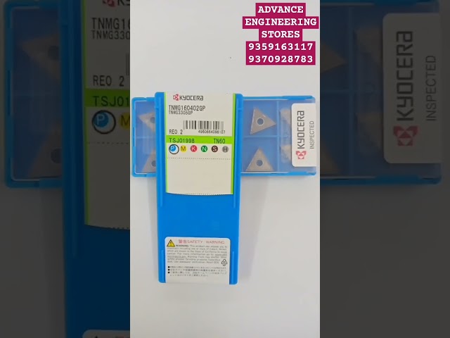 Cutting Tool Inserts - WBMT 060104L-DP-TN60 ID BORING INSERT FINISHING ...