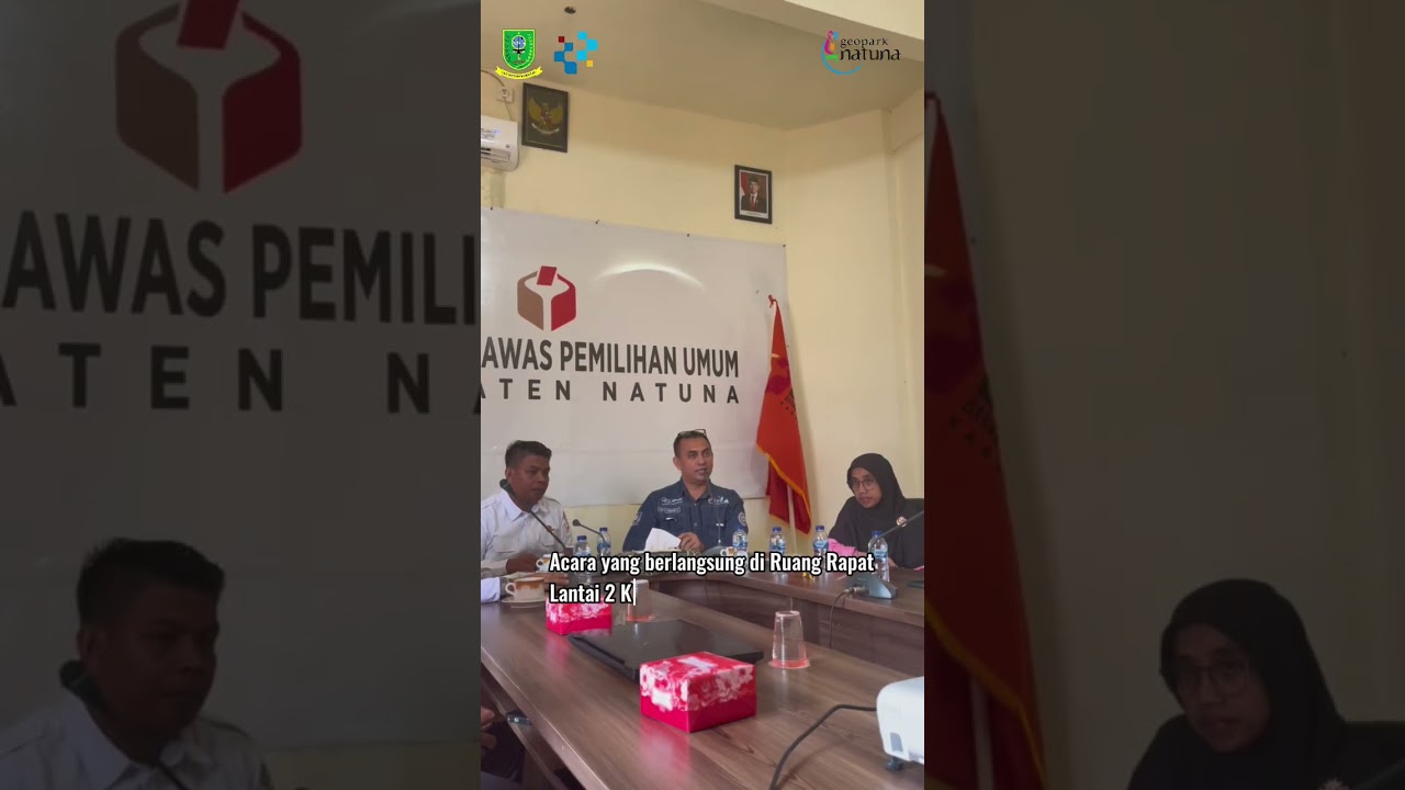 Diskominfo Natuna Jadi Narasumber Utama Dalam Pengelolaan Data Publik untuk Bawaslu Natuna