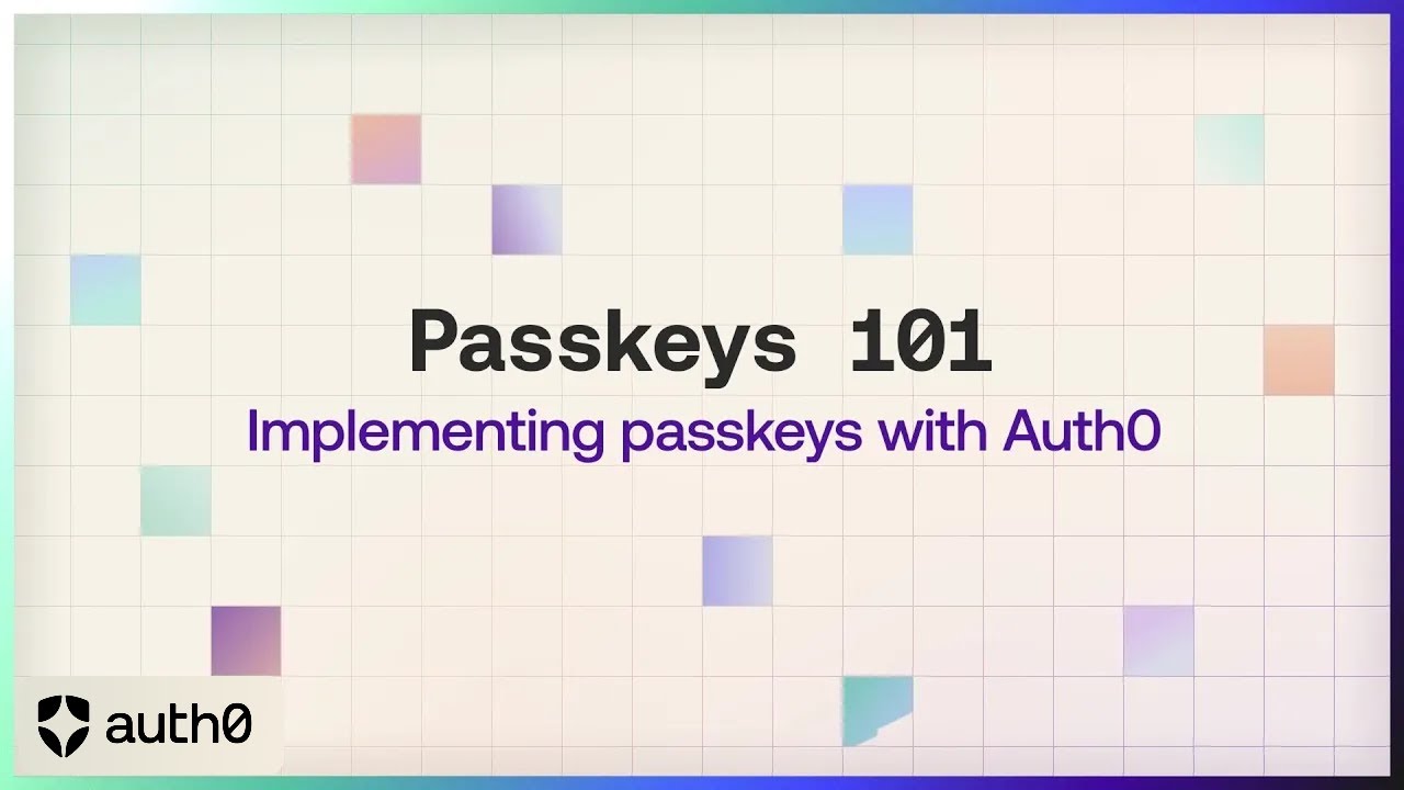 Implementing passkeys with Auth0