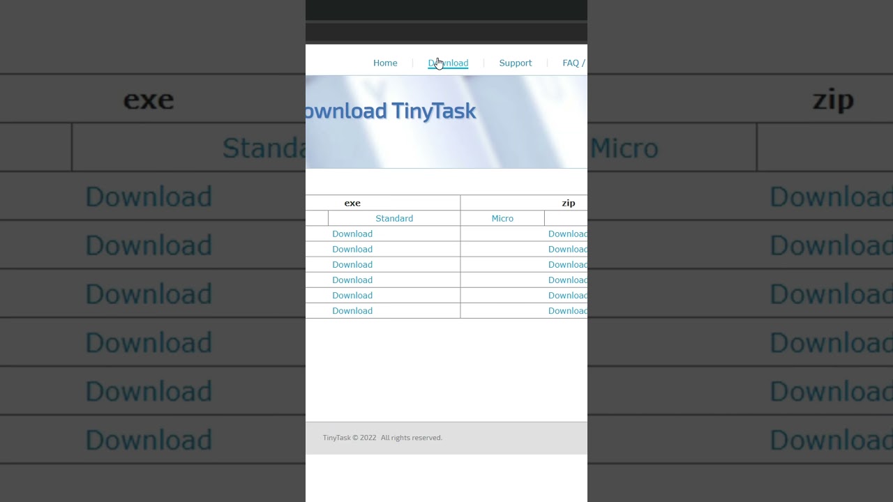 How to get Tinytask (Newest Version)