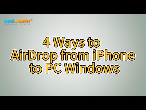 AirDrop to PC | AirDrop from iPhone to Windows 11/10 in 4 Ways