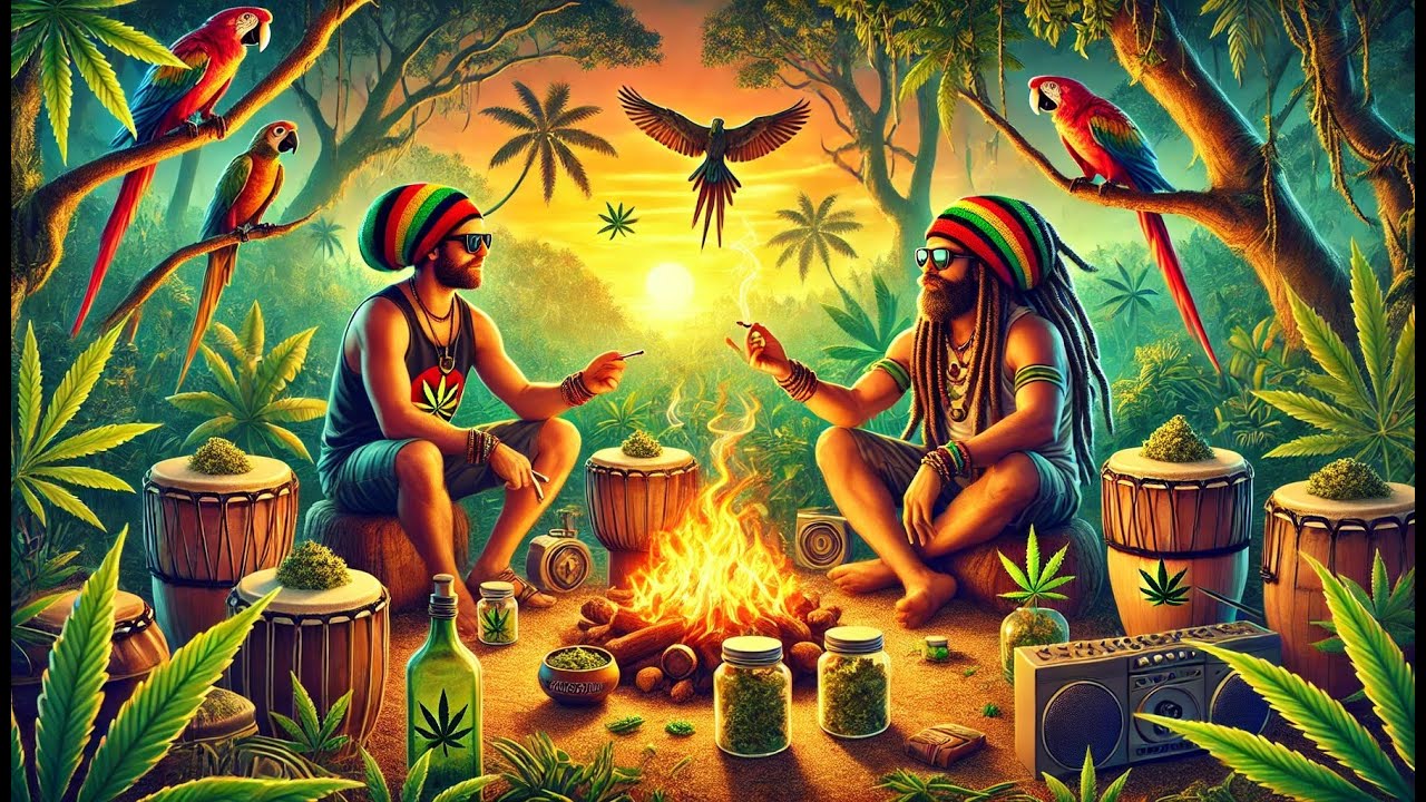 Smoke & Drum Circle | Chill Reggae Dub Journey