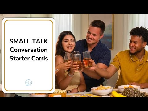 Small Talk Conversation Starter Cards - Talking Point Cards
