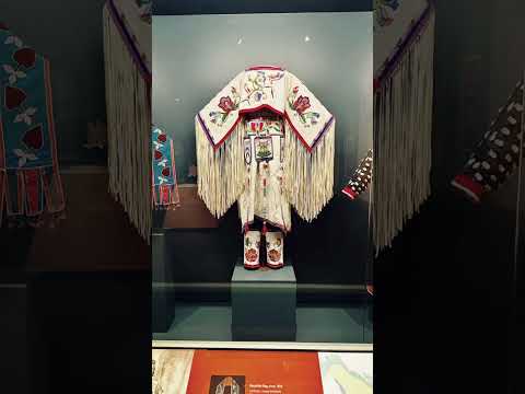 @nationalcowboymuseum Native American Gallery Intricate artifacts, traditional clothing