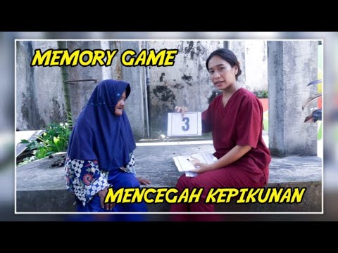 Terapi Lansia : Memory game untuk mencegah kepikunan bersama mahasiswa PSIK UB Malang 2022