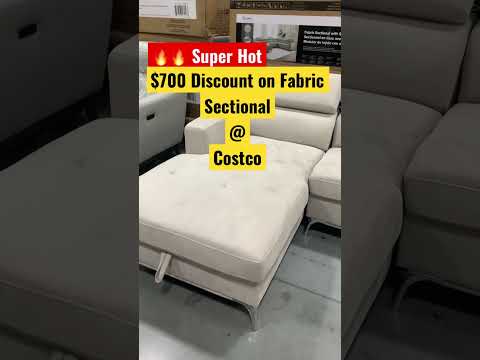 π₯ π₯ ABBYSON BLAISE FABRIC SECTIONAL for just $1200 (Original $1900++)