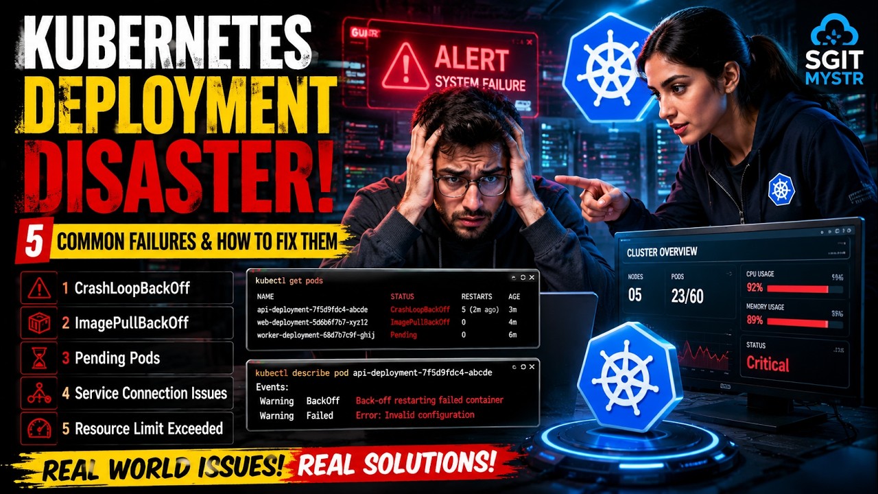 Top 5 Kubernetes Deployment Failures Every DevOps Engineer Must Know