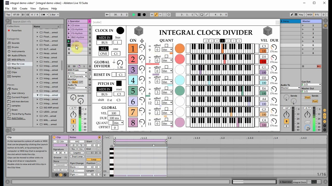 Integral Clock Divider Demo 2