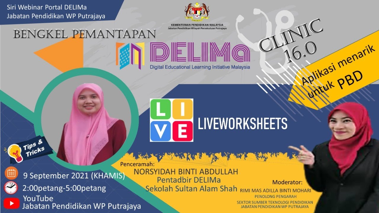 DELIMa Clinik 16.0: Liveworksheets