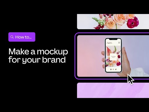 Make a mockup for social media | Small business