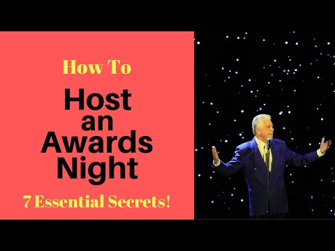 Hosting an Awards Night