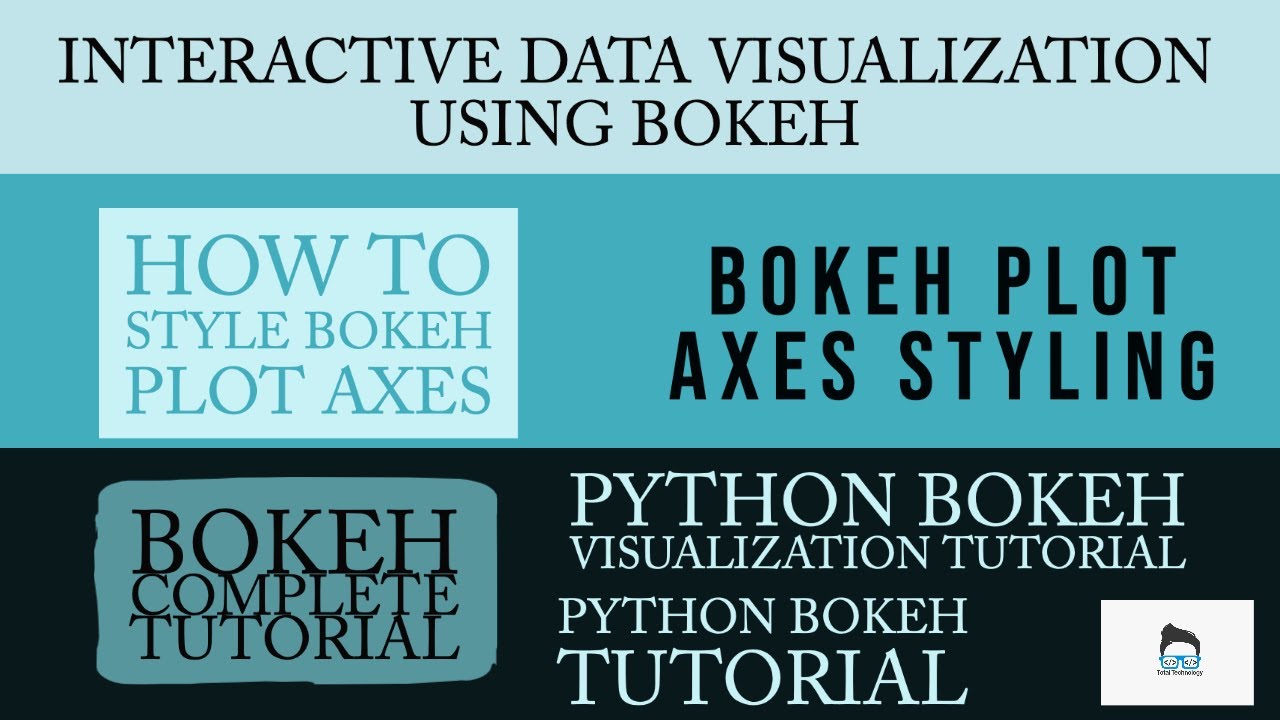 Python Bokeh Interactive Data Visualization Tutorial|Bokeh Plot Axes Styling|Part:10