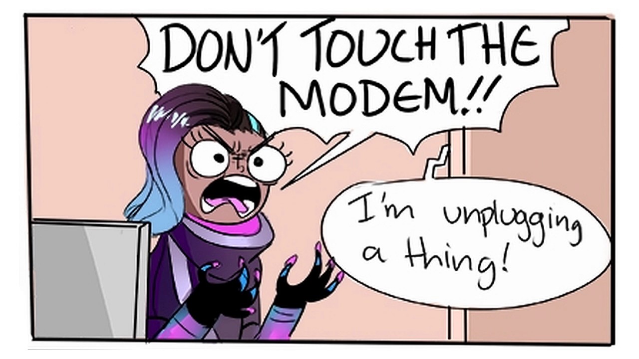Overwatch AWNN - Tech Support Sombra