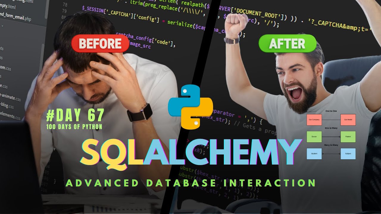 Advanced Database Interaction with SQLAlchemy | 100 Days of Python: Day 67
