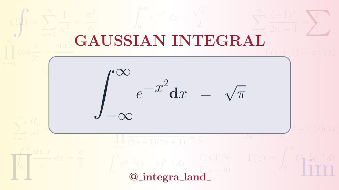 Solving Gaussian Integral using Gamma Function
