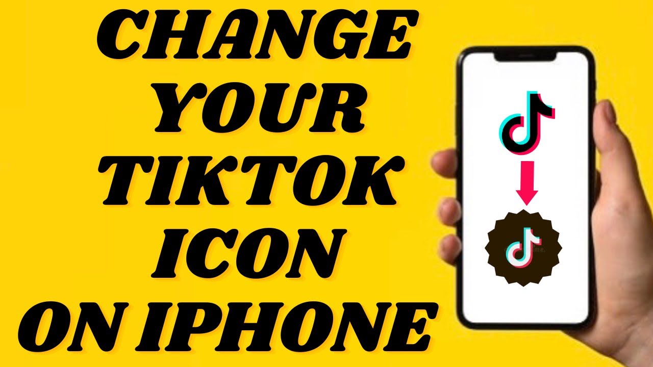 How To Change TikTok Icon on iPhone | simple tutorial