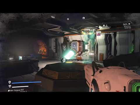 No Man's Sky Derelict Freighter (no commentary)