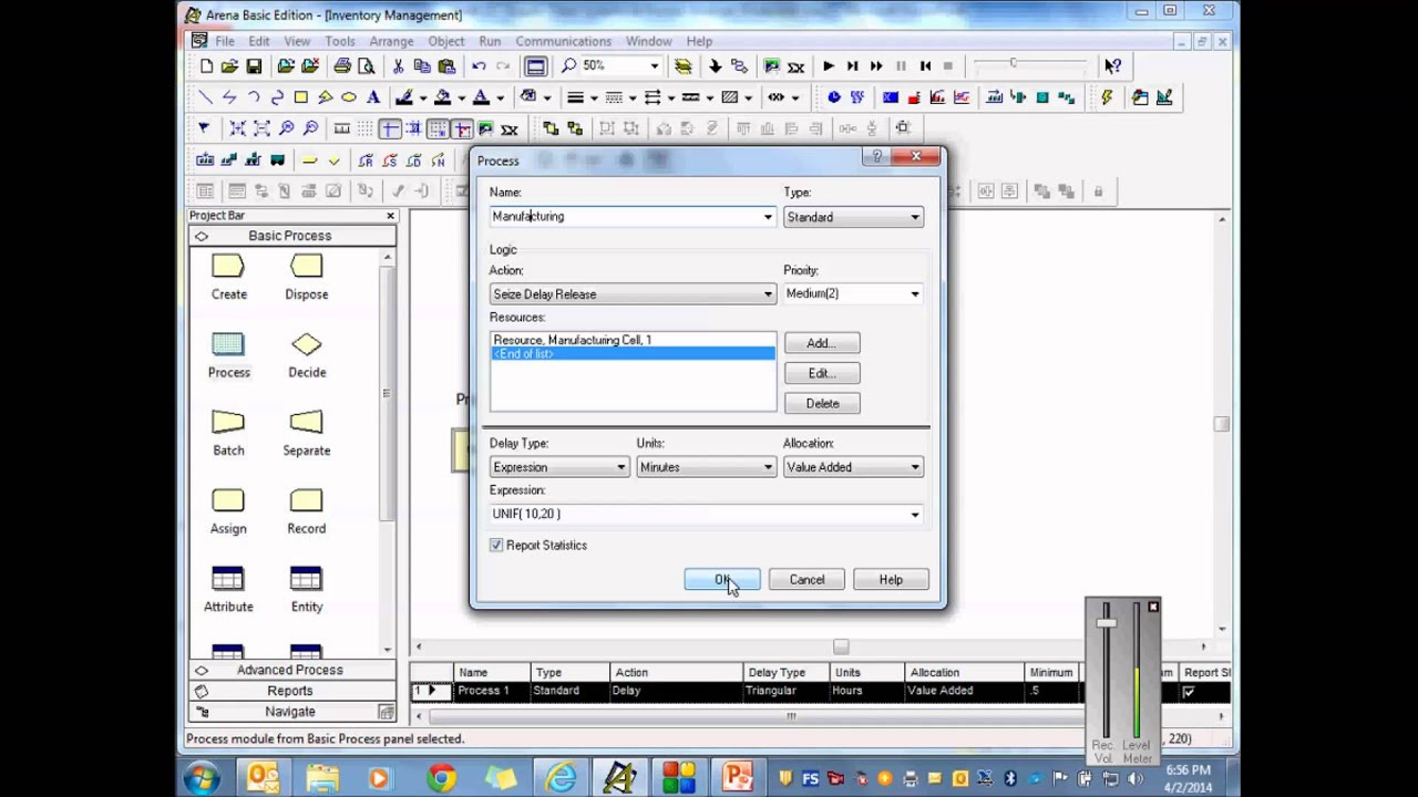 Arena Simulation - Inventory Management